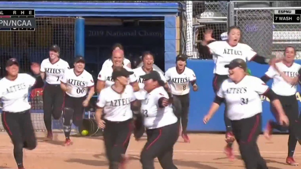 San Diego State Aztecs Softball Wins First NCAA Regional in School ...