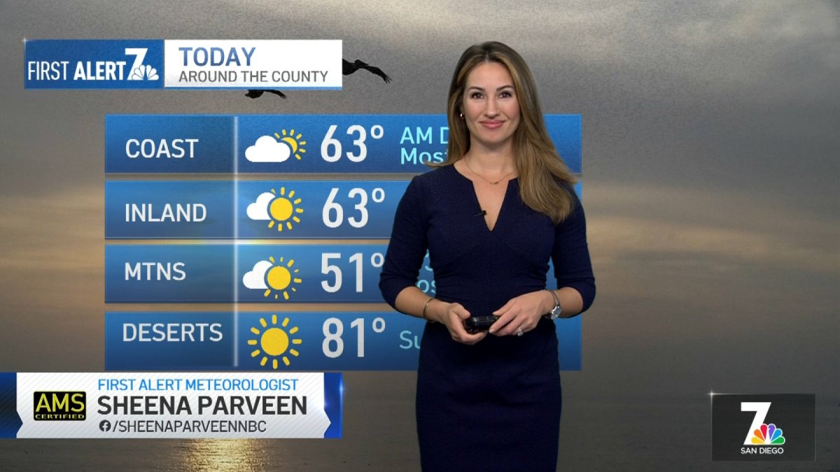San Diego Weather Today: Sheena Parveen’s Morning Forecast for Tuesday, May 2, 2023 – NBC 7 San ...