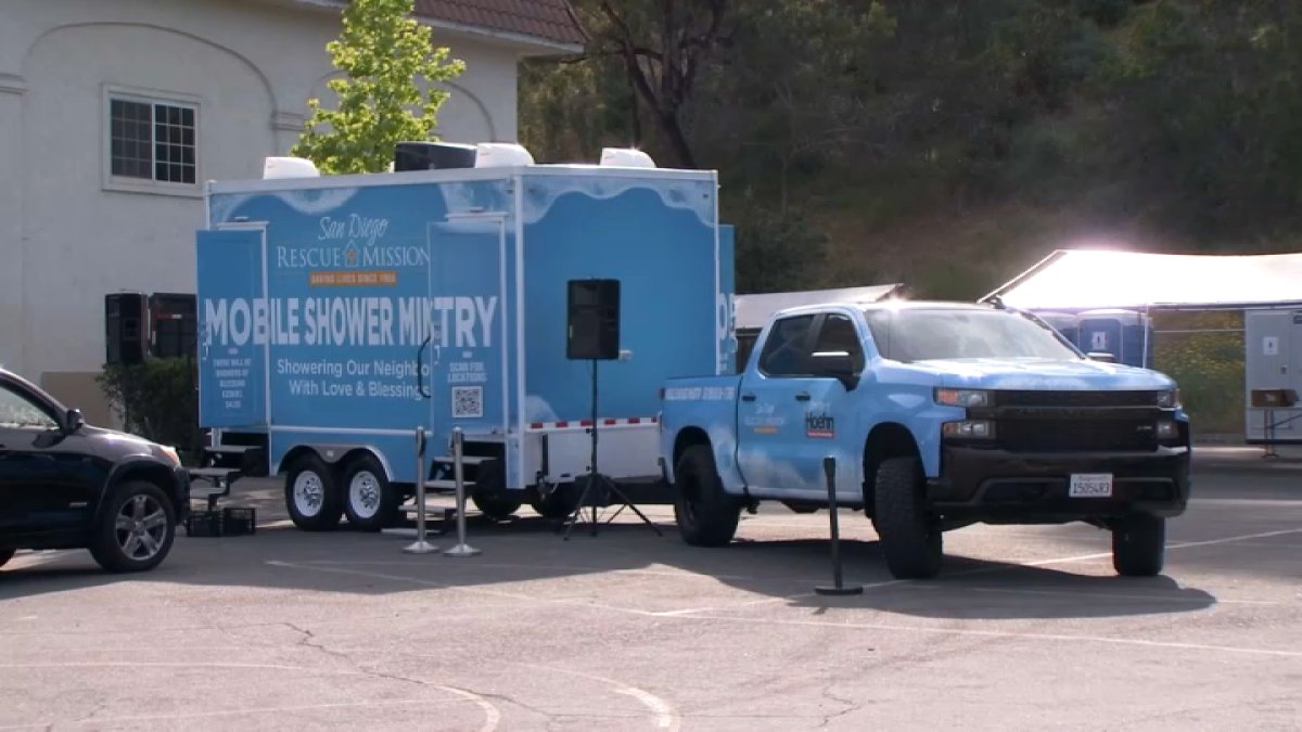 Mobile Showers Could Provide Stepping Stone for Homeless in San Diego’s South Bay – NBC 7 San Diego
