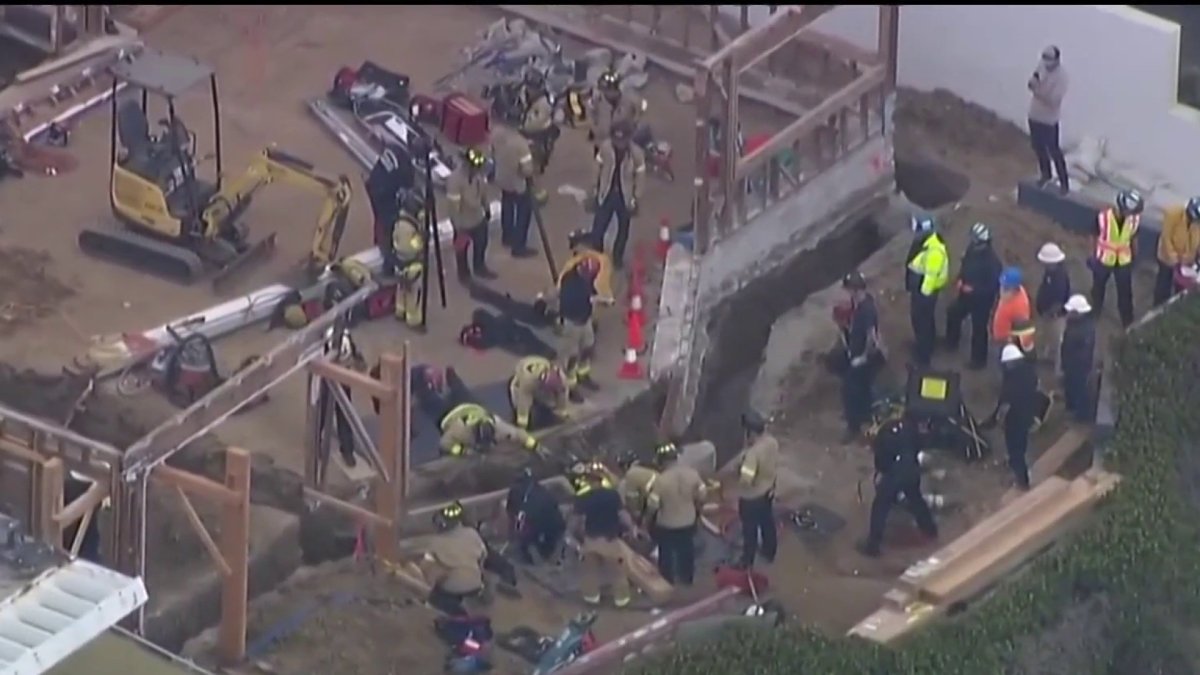 Construction Worker Trapped in Trench at Beachside La Jolla Home ... Construction Worker Trapped in Trench at Beachside La Jolla Home ...