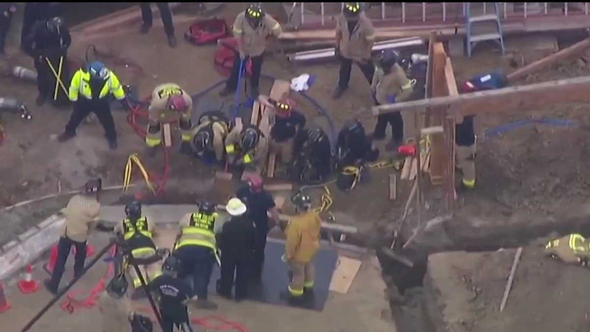 Construction Worker Rescued From Trench After Almost 6 Hours – NBC 7 ...
