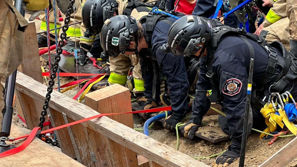 Construction Worker Trapped in Trench in La Jolla – NBC 7 San Diego
