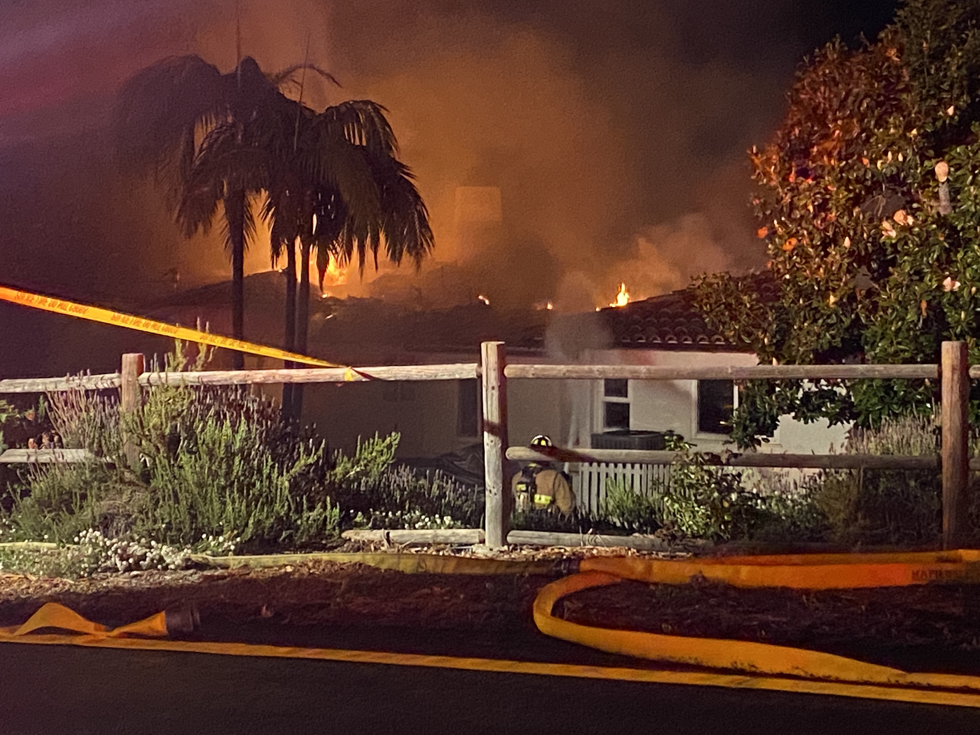 1 killed, another critically injured after fire breaks out in Escondido ...
