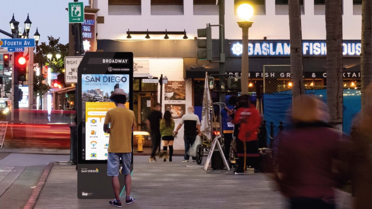 San Diego will put kiosks with Wi-Fi downtown – NBC 7 San Diego