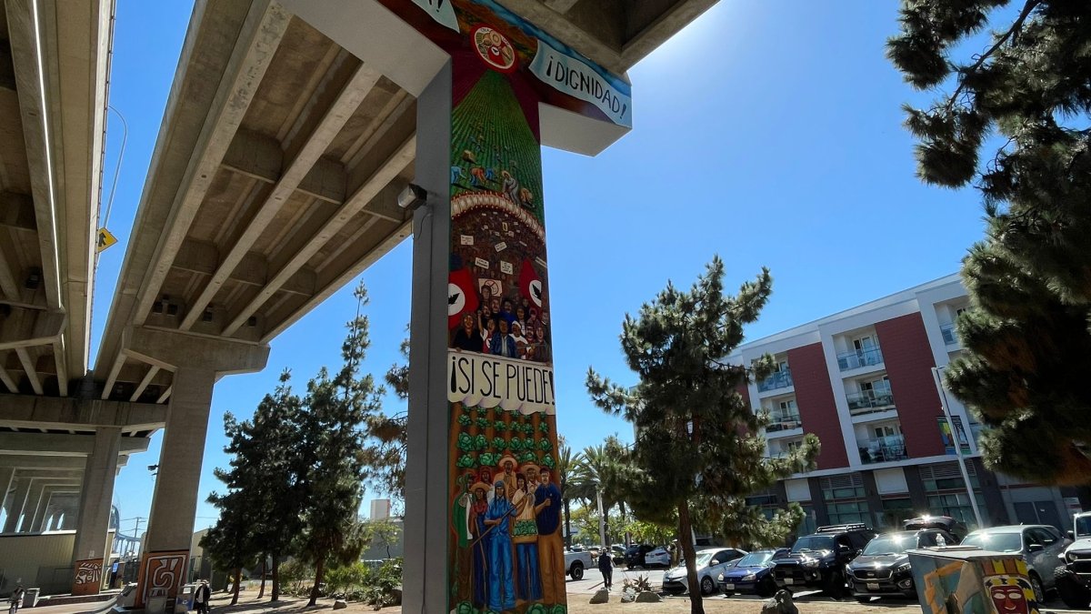 New mural in Chicano Park honors ruling that banned ‘el cortito’ as ...