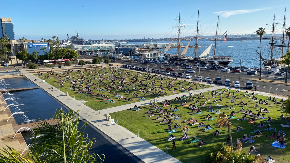 Free yoga event to be held at Waterfront Park in celebration of ...