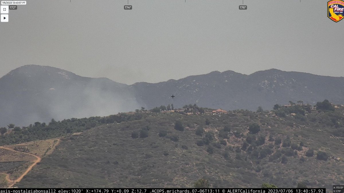 Crews battled brush fire in Bonsall, partial closure of I-15 – NBC 7 ...