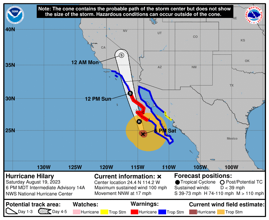 LA area flash flood warnings extended due to Hilary – NBC 7 San Diego