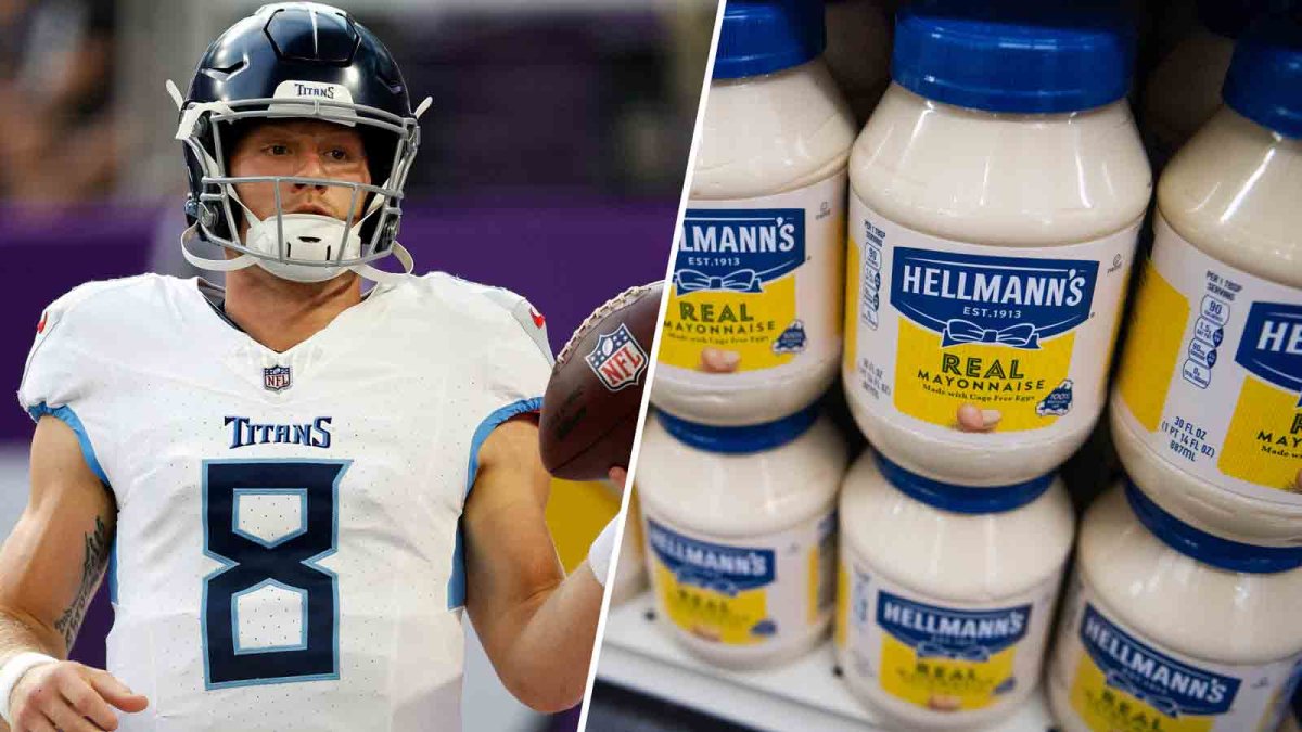 Will Levis gets lifetime Hellmann’s deal for using mayo in coffee – NBC ...