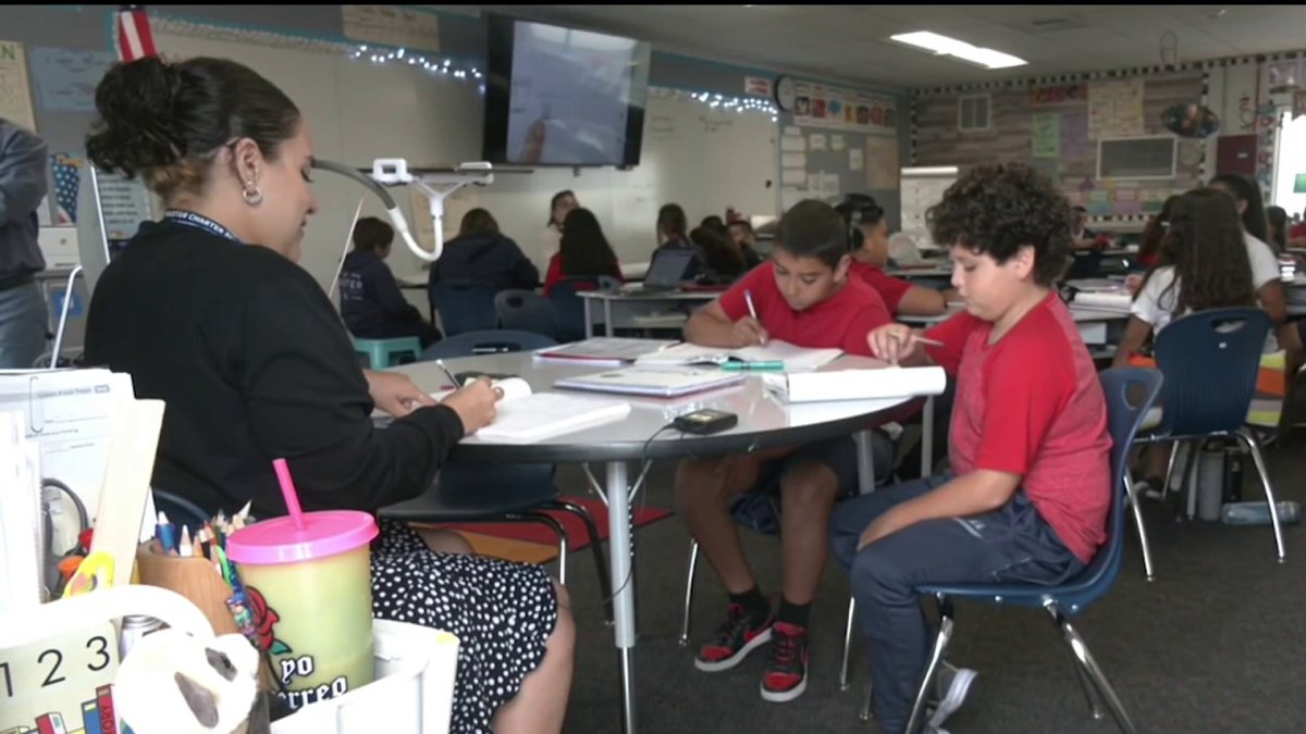 Program pays student teachers for training time in the classroom – NBC ...