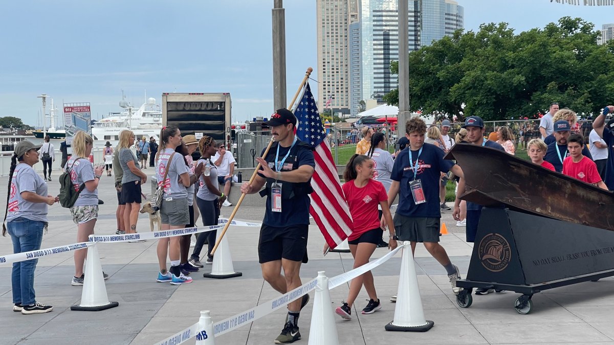 San Diegans commemorate 9/11 with Memorial Stair Climb, and more on ...