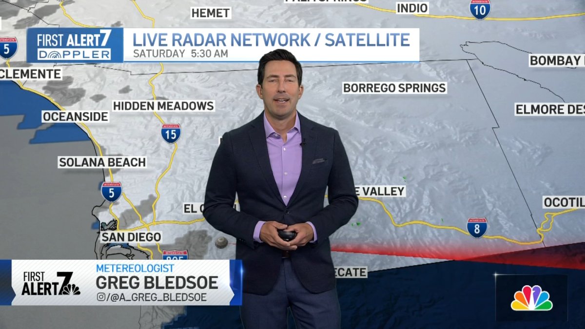 San Diego weather today: Greg Bledsoe’s forecast for Sept. 16, 2023 – NBC 7 San Diego