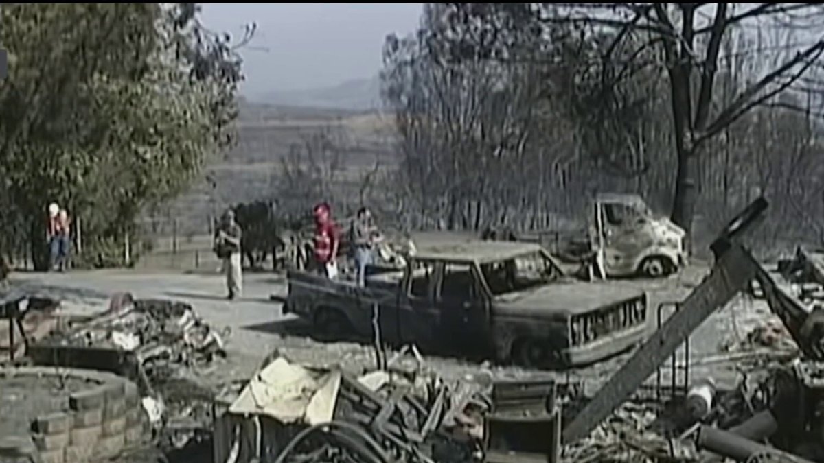 ‘Won’t look back, just forward’: Cedar Fire survivors say devastation ...