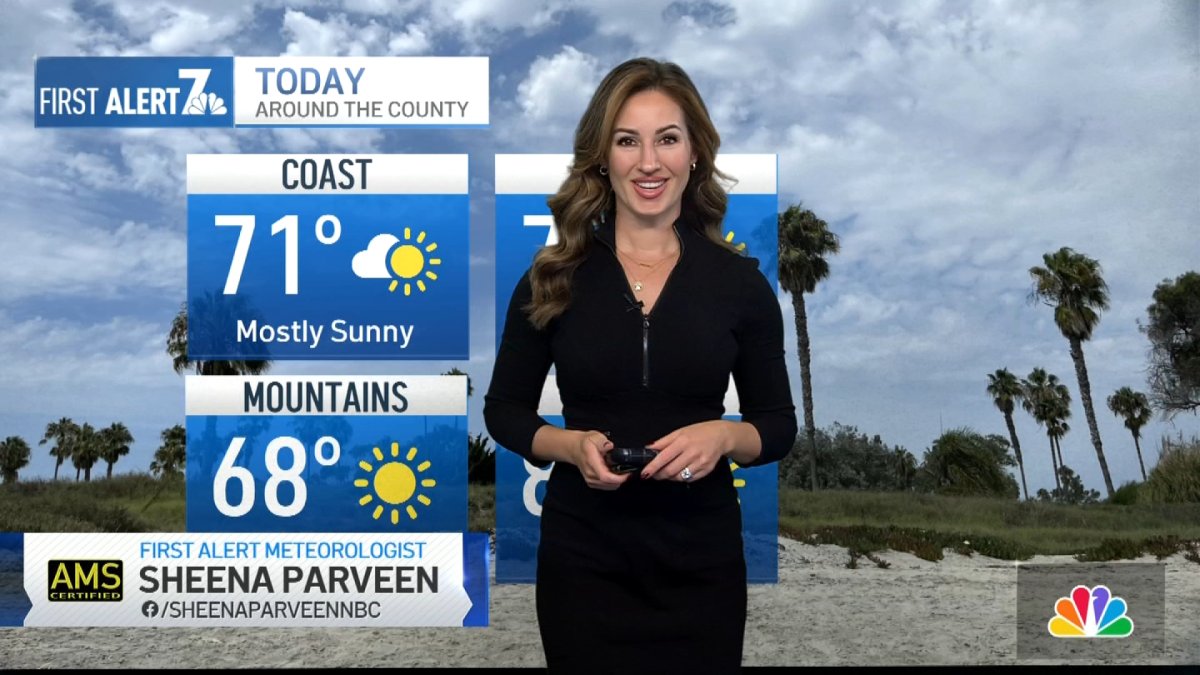 San Diego weather today: Sheena Parveen’s forecast for Oct. 24, 2023 – NBC 7 San Diego