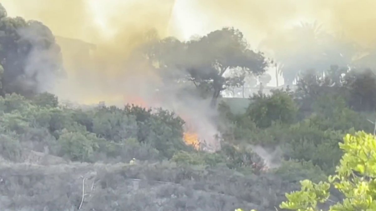 Crews responding to brush fire in Oceanside – NBC 7 San Diego