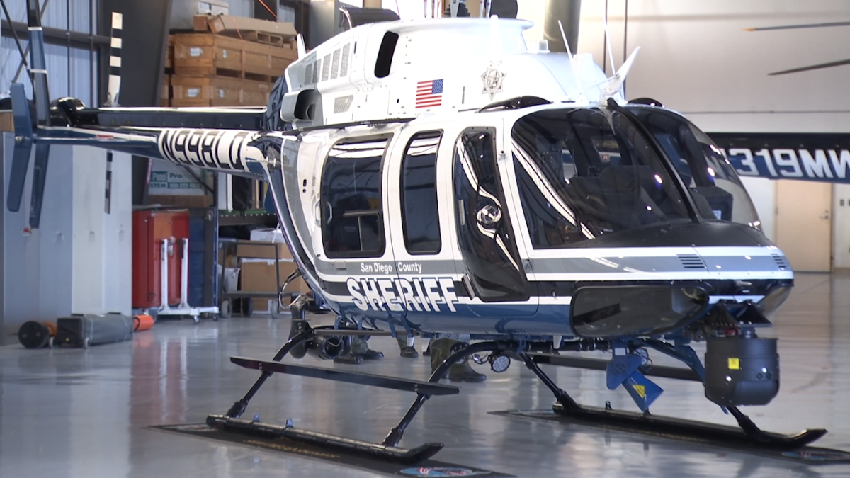 San Diego County Sheriff’s Department reveals new helicopters – NBC 7 ...