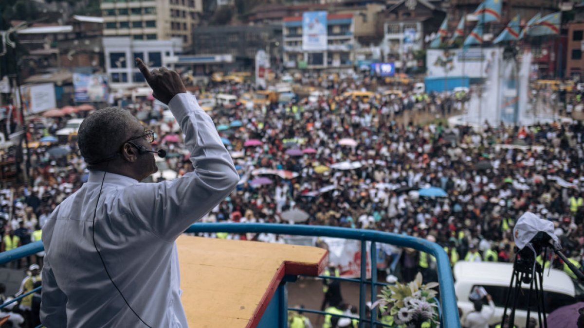Nobel Peace Prize laureate Dr. Denis Mukwege is running for president ...