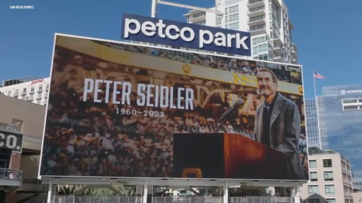 Padres reveal plan to honor late owner Peter Seidler – NBC 7 San Diego