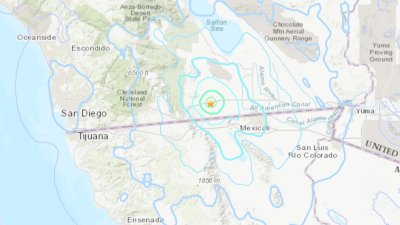 Series of earthquakes, largest a 4.8 magnitude, hit east of San Diego ...