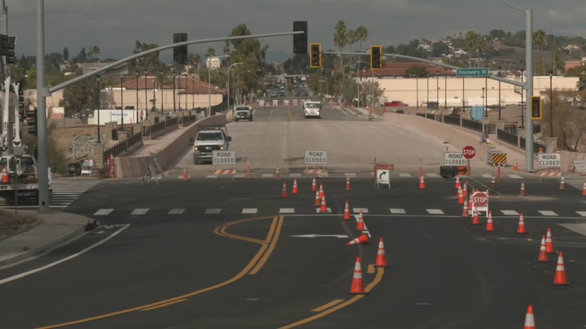Long-awaited San Marcos Creek Project opens new roads and bridges – NBC ...