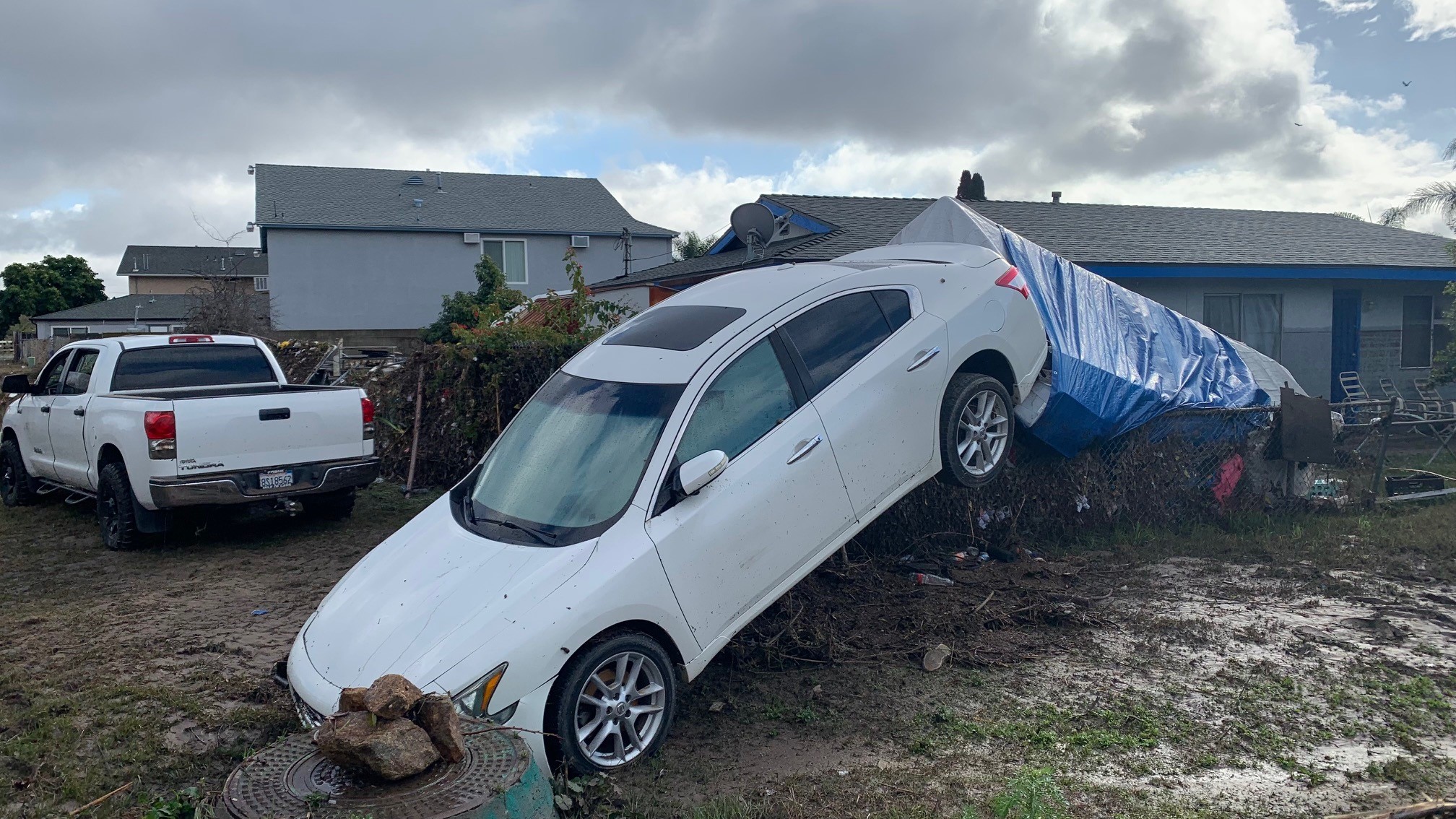Photos show damage left behind by historic January storm – NBC 7 San Diego