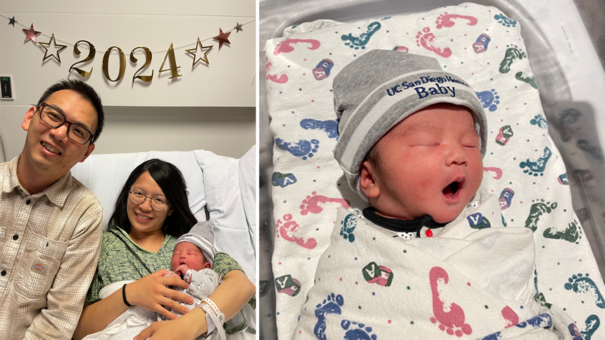Meet the first babies born in 2024 in San Diego County – NBC 7 San Diego