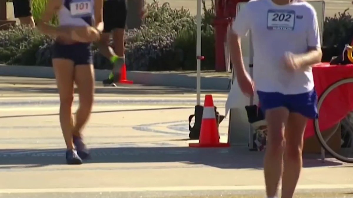 Walk, don’t run, to the Olympic qualifying event this weekend in Santee ...