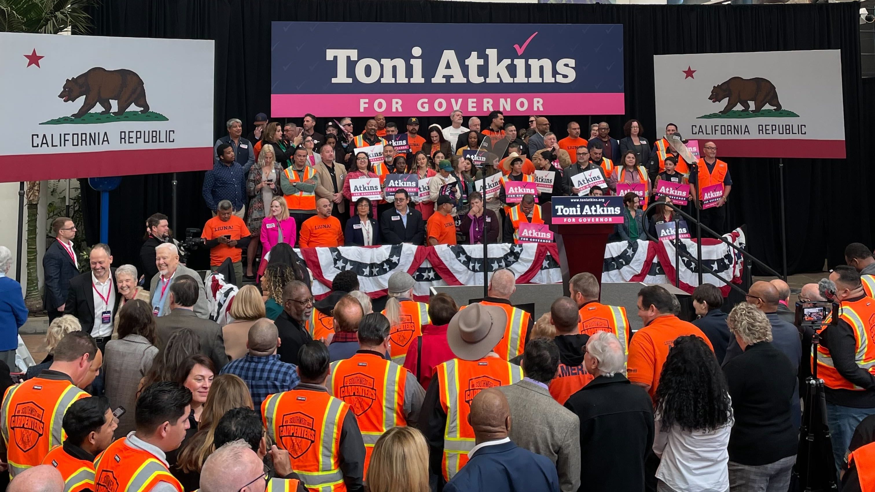 State Senator Toni Atkins of San Diego announces run for governor – NBC ...