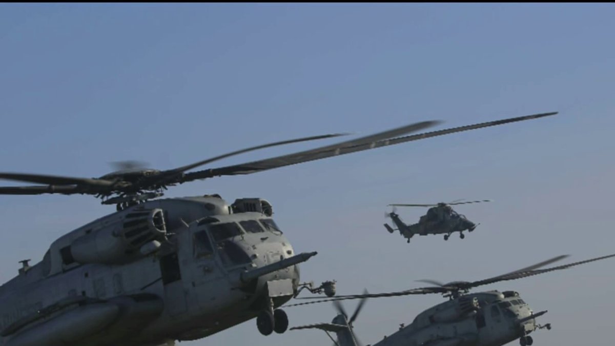 Missing military helicopter found; search for Marines underway in East ...