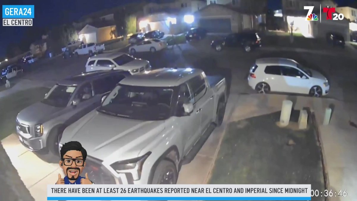 WATCH: Videos shows 4.8 magnitude earthquake in El Centro – NBC 7 San Diego