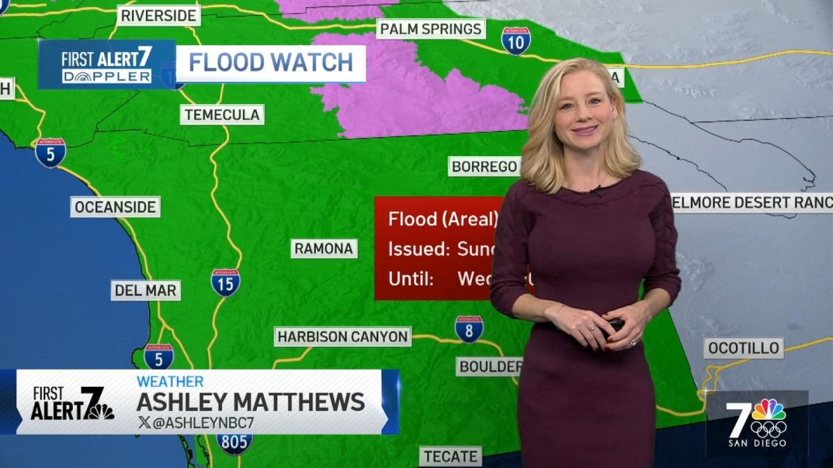 Ashley Matthews’ morning weather forecast for Feb. 4, 2024 – NBC 7 San ...