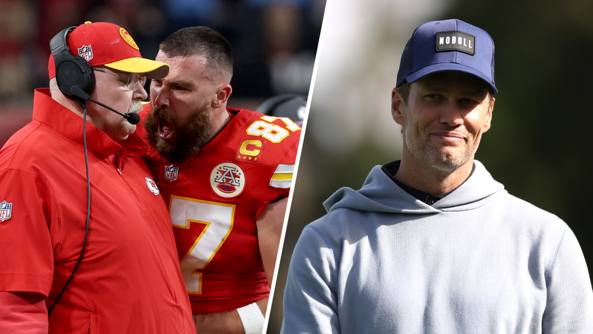 Tom Brady weighs in on Travis Kelce and Andy Reid’s Super Bowl exchange – NBC 7 San Diego