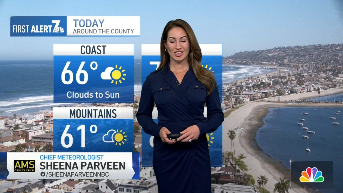 San Diego weather today: Sheena Parveen’s forecast for March 27, 2024 – NBC 7 San Diego