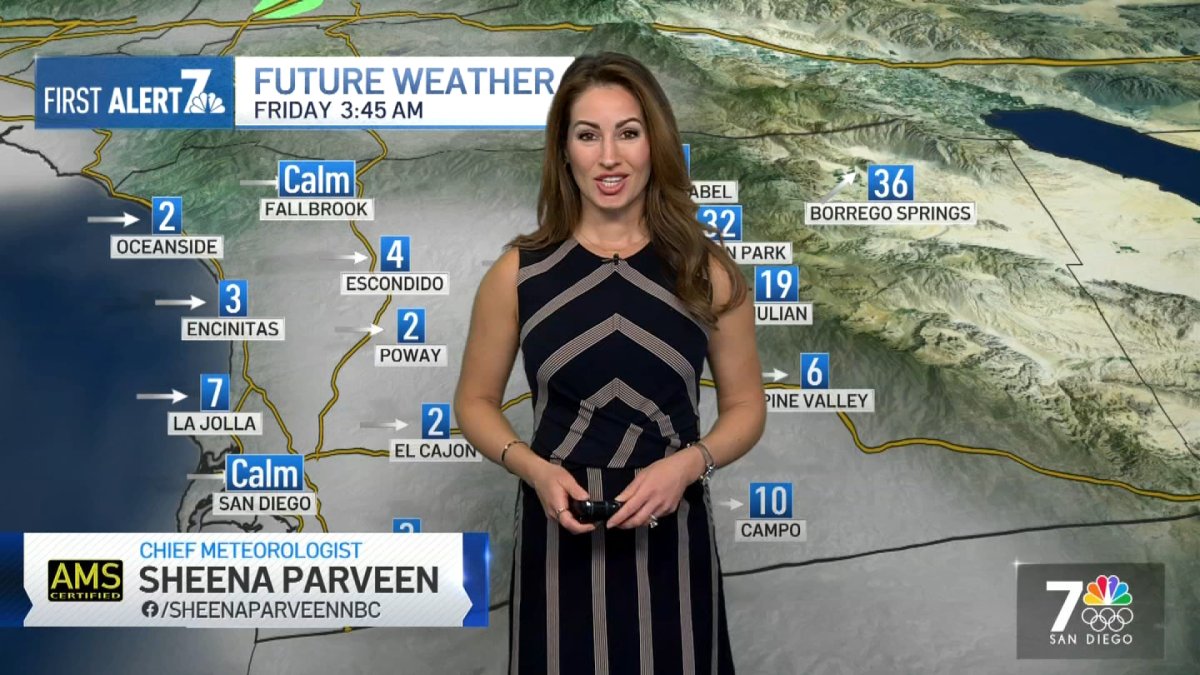 San Diego weather today: Sheena Parveen’s forecast for March 29, 2024 – NBC 7 San Diego