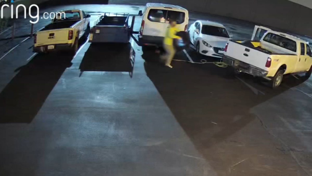 Caught on camera: Thief swipes wheels off vehicle in Kearny Mesa – NBC ...