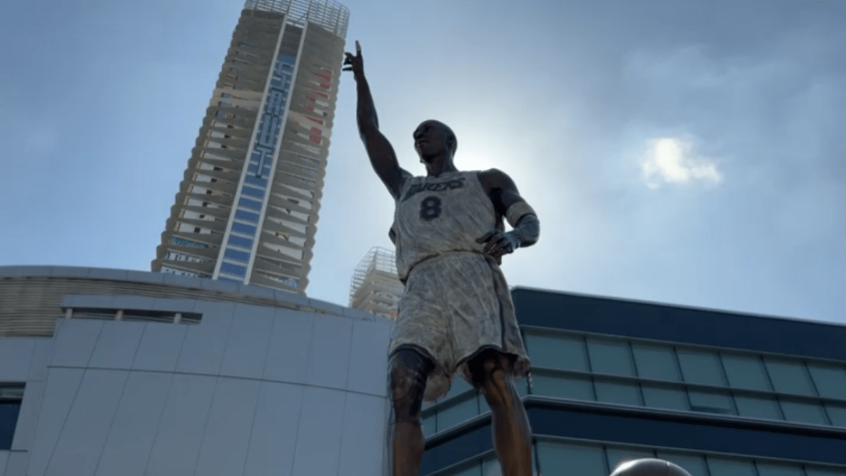 Kobe Bryant statue has spelling errors and mistakes – NBC 7 San Diego