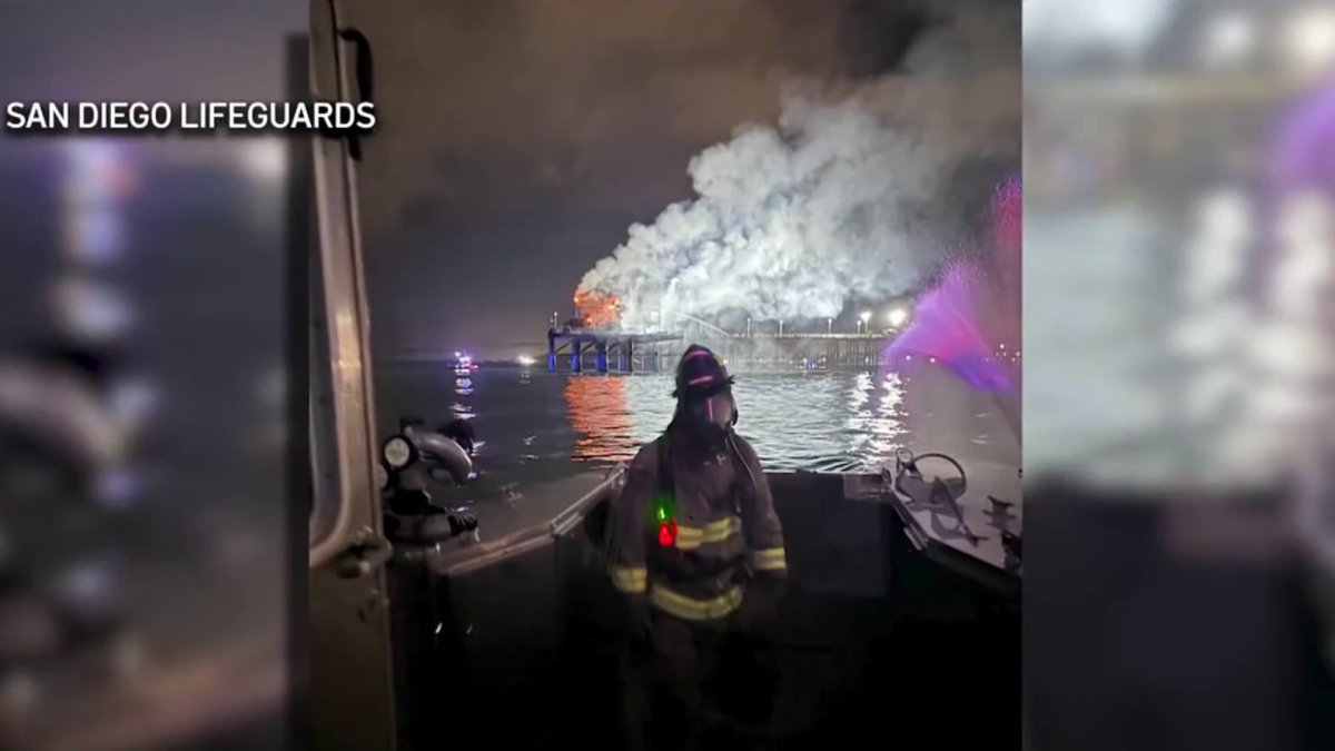 San Diego lifeguards describe fighting Oceanside Pier fire – NBC 7 San Diego