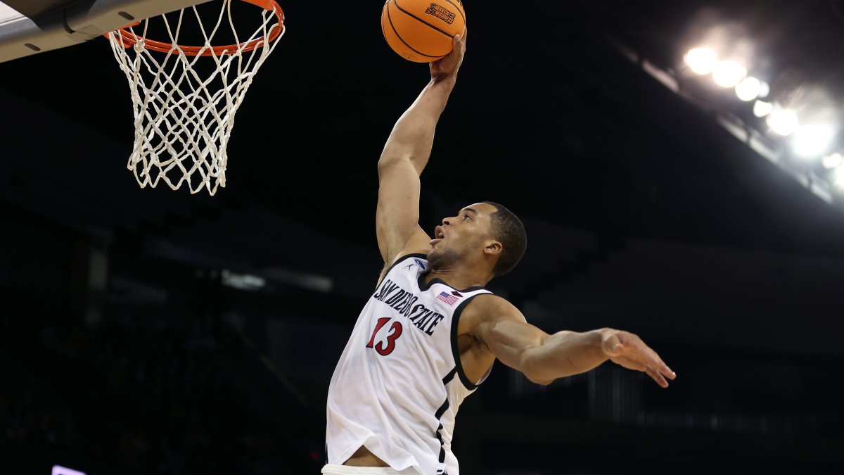 Aztecs star Jaedon LeDee named best power forward at Final Four – NBC 7 ...