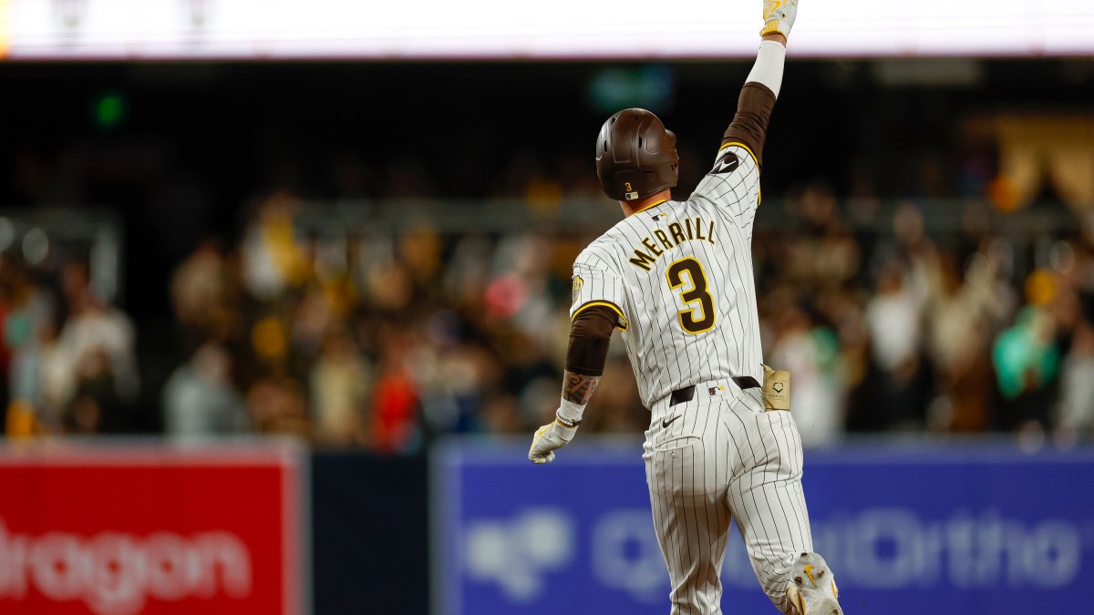 Jackson Merrill hits first big league homer in 6-2 loss to Cardinals ...