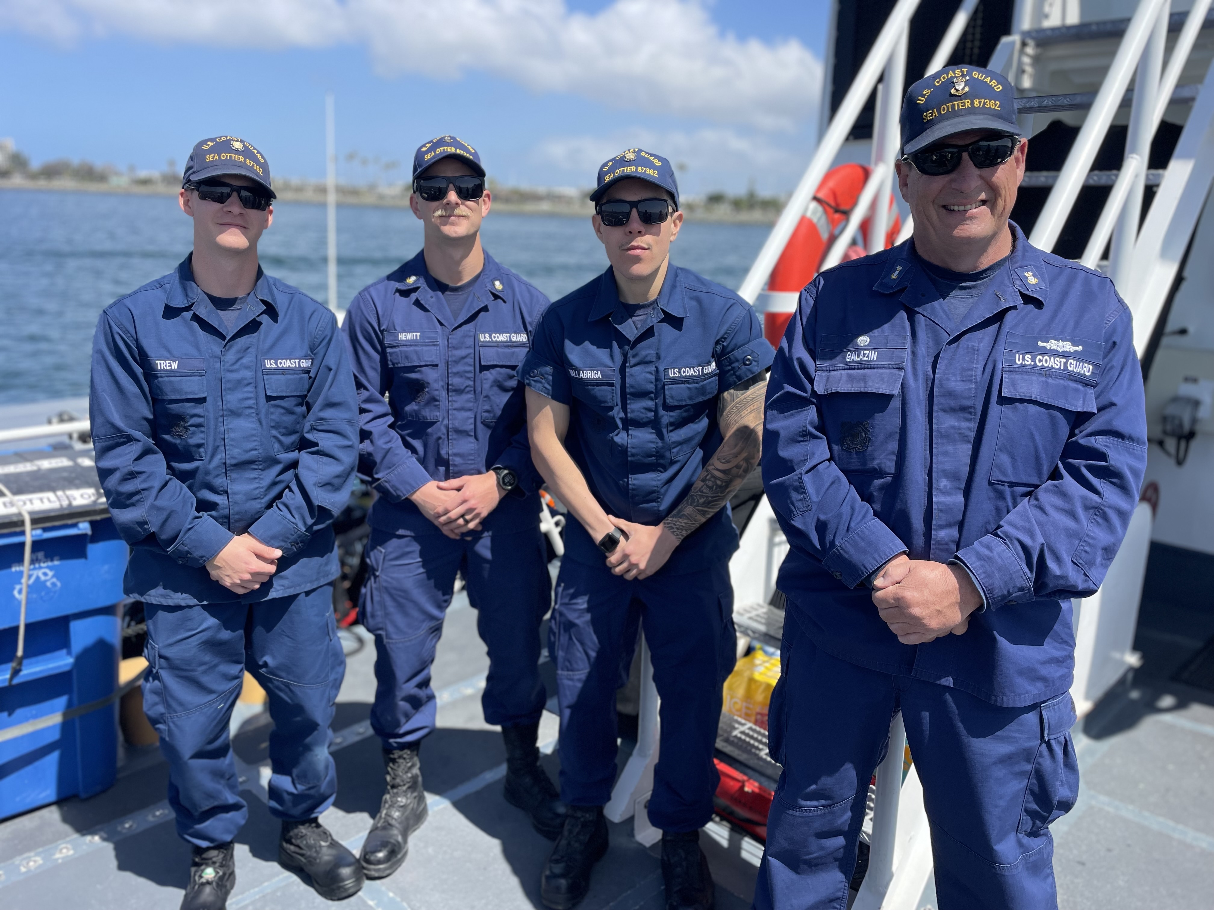 US Coast Guard crew helps save the Oceanside Pier – NBC 7 San Diego