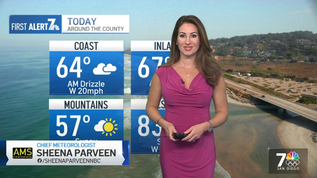 San Diego weather today: Sheena Parveen’s forecast for April 24, 2024 – NBC 7 San Diego