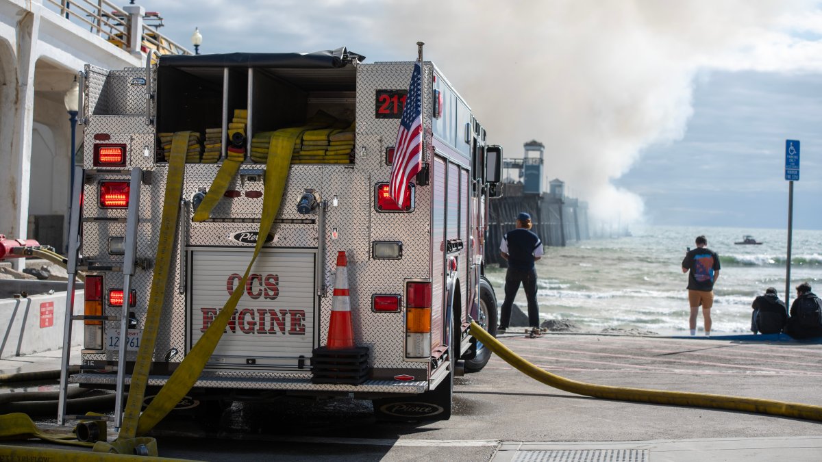 Fire officials rule out arson as cause of Oceanside Pier fire, investigation continues – NBC 7 ...