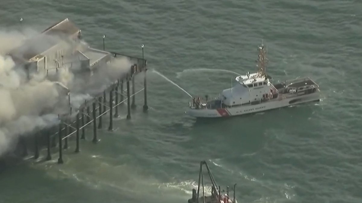 US Coast Guard crew helps save the Oceanside Pier – NBC 7 San Diego