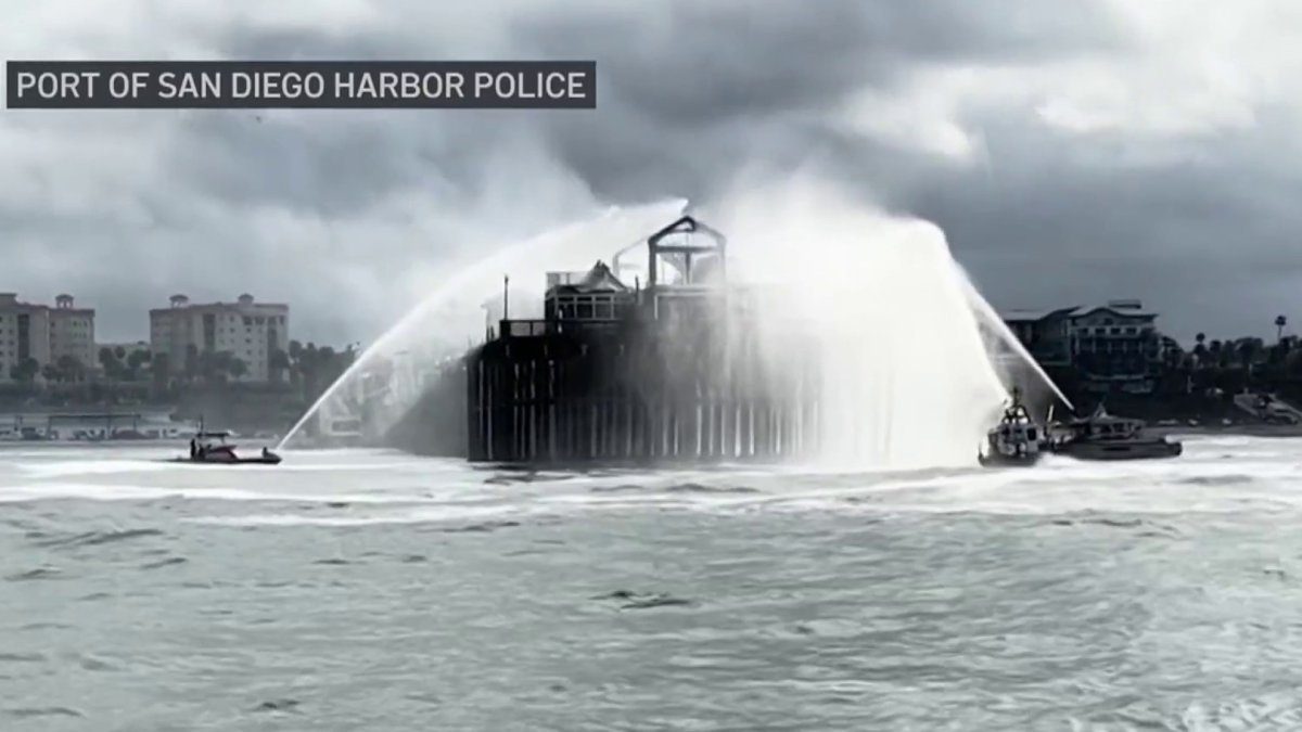 First responder says he’ll always remember fighting the Oceanside Pier fire – NBC 7 San Diego
