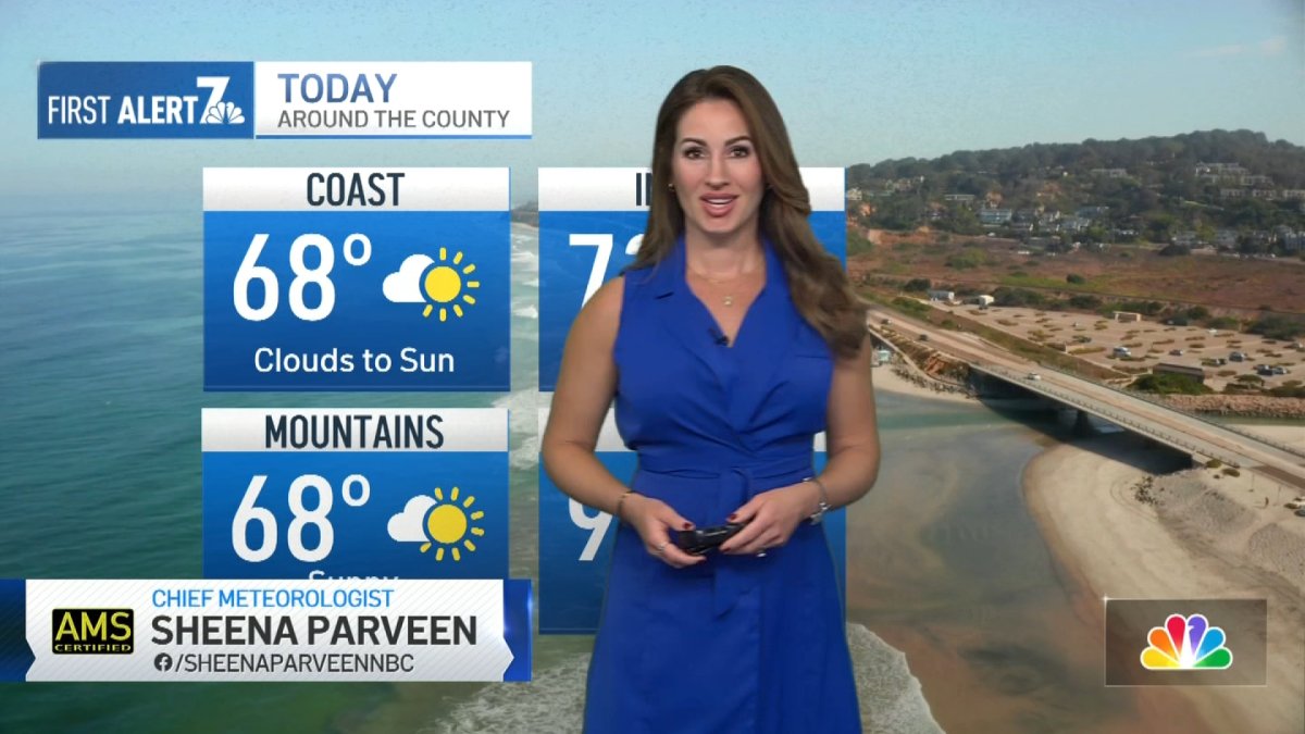 San Diego weather today: Sheena Parveen’s forecast for May 1, 2024 – NBC 7 San Diego