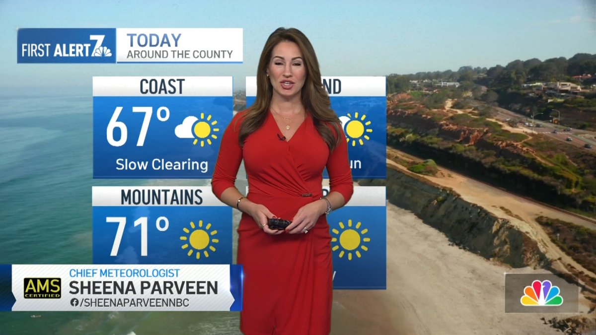 San Diego weather today: Sheena Parveen’s forecast for May 10, 2024 – NBC 7 San Diego