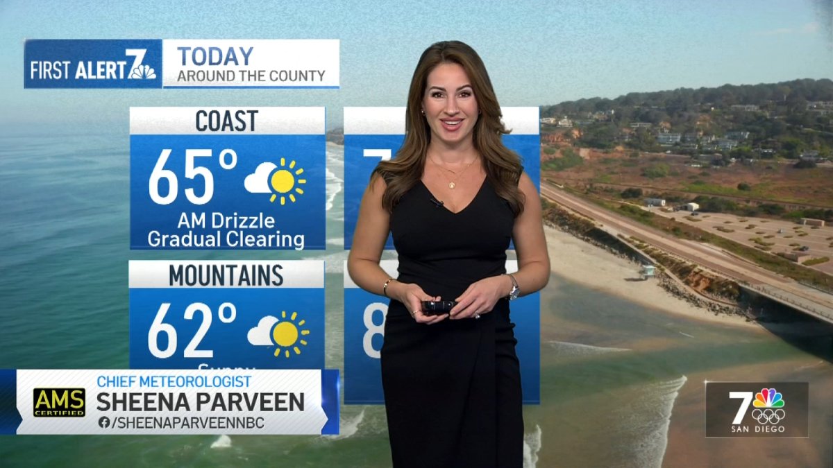 San Diego weather today: Sheena Parveen’s morning forecast for May 20, 2024 – NBC 7 San Diego