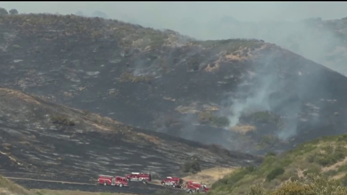 Cal Fire, SDFD sends crews during prescribed burn on MCAS Miramar – NBC ...