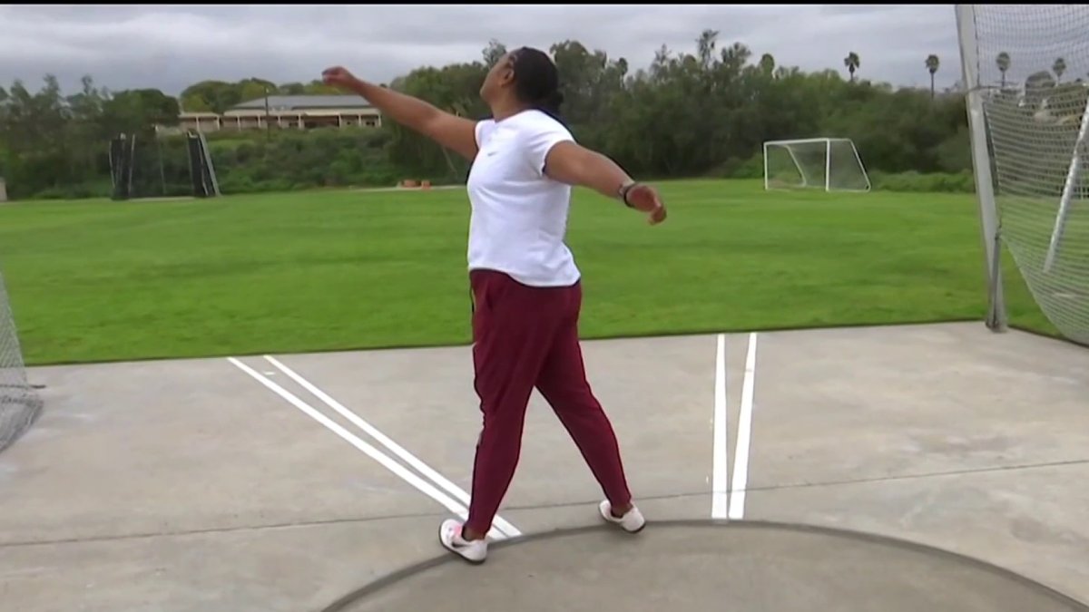 Spring Valley discus thrower vying for spot in 2024 Paris Olympics ...