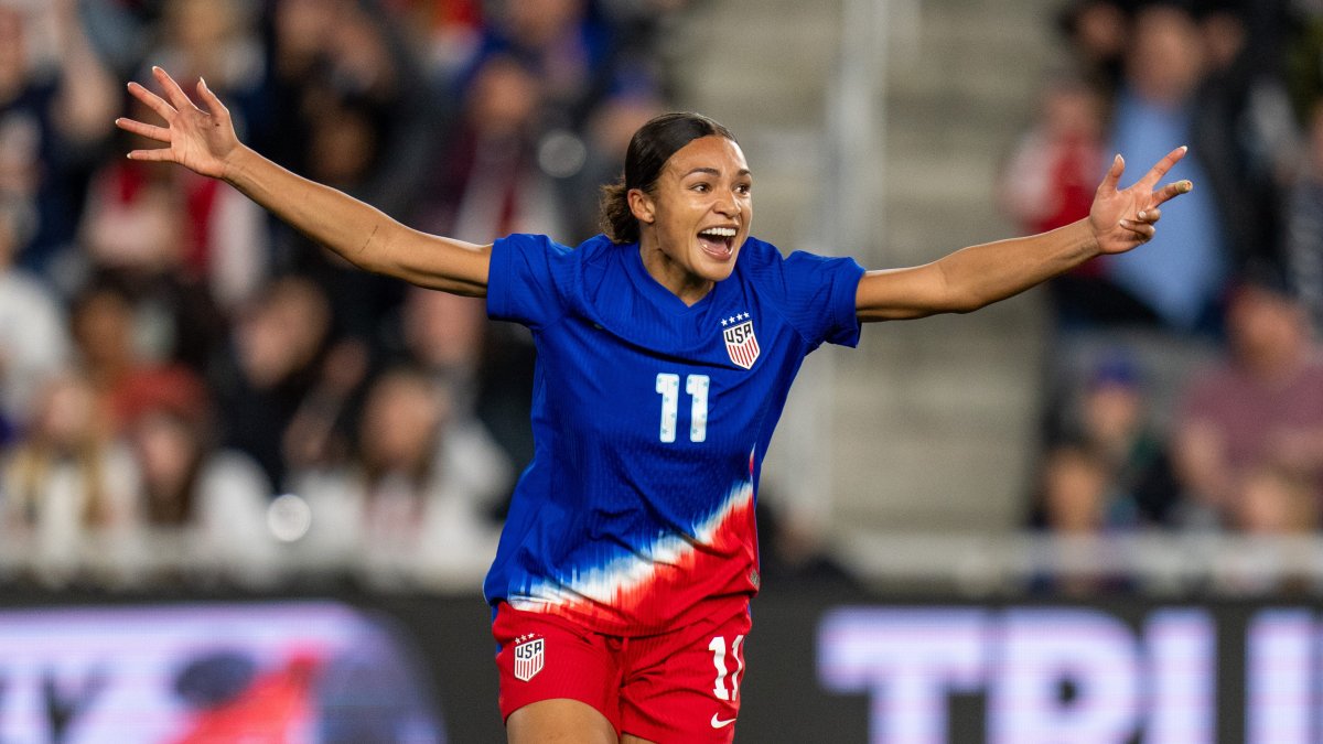 USWNT’s Sophia Smith controls confidence ahead of 2024 Olympics – NBC 7 ...